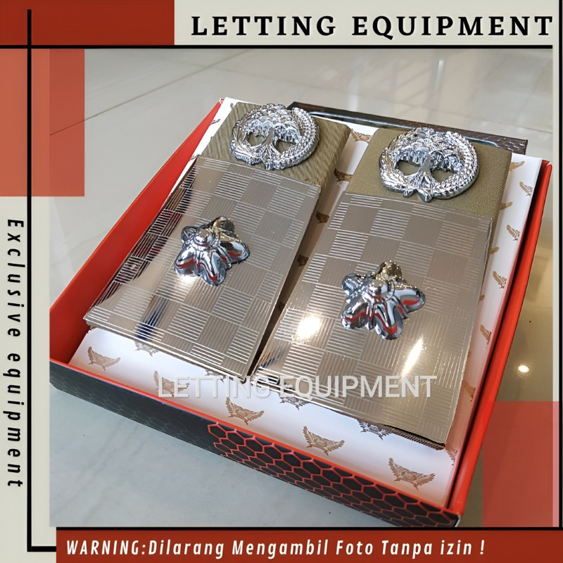 Jual Pangkat Kades Lurah pdh Motif Plat Besi logo Beringin Atribut PNS ...