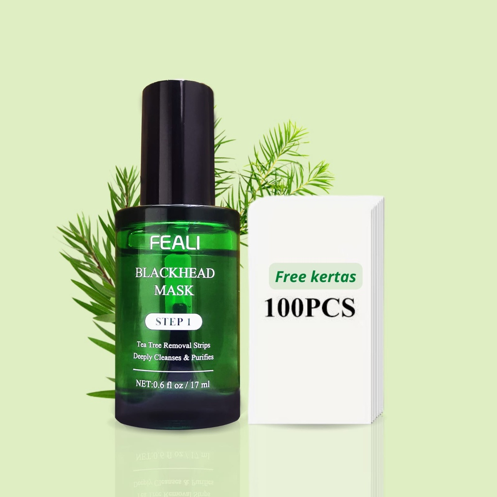 Jual BPOM] FEALI Blackhead Remover Mask Step 1 Peel Off / step 2 ...