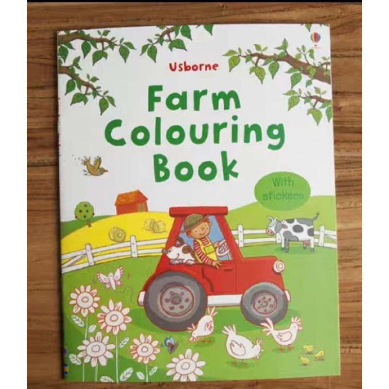Jual Mainyuk - Usborne Coloring Colouring Book Sticker Book Buku ...
