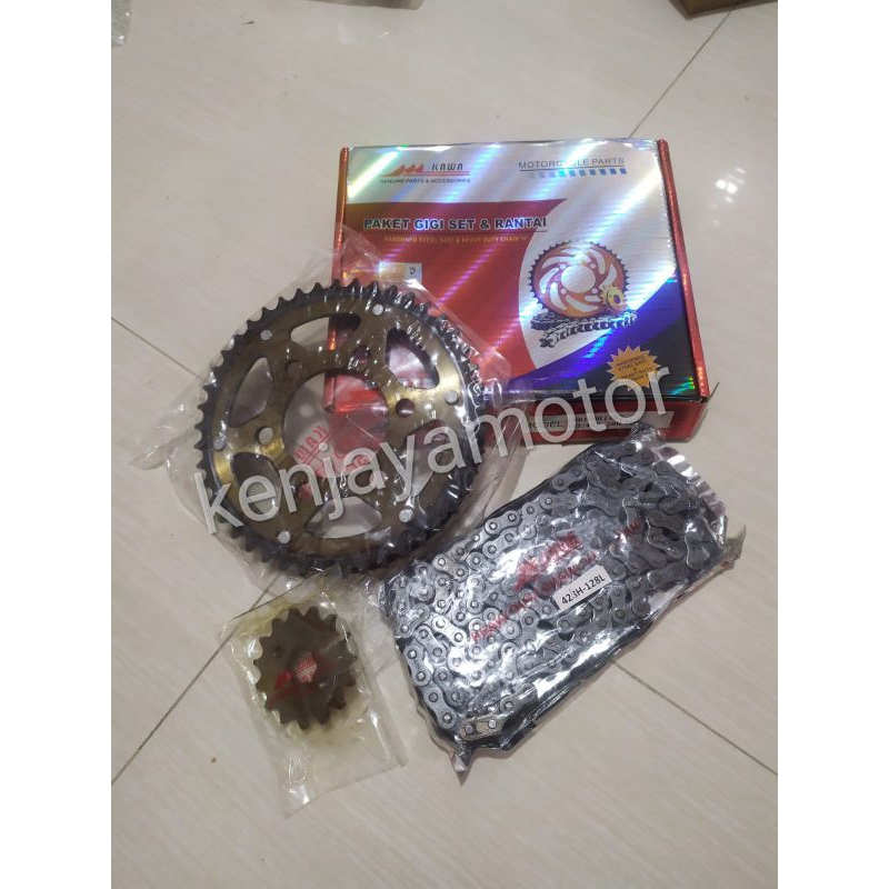 Jual GIR GIGI GEAR PAKET SET CB150R 15-45T 428-128 (6L) | Shopee Indonesia