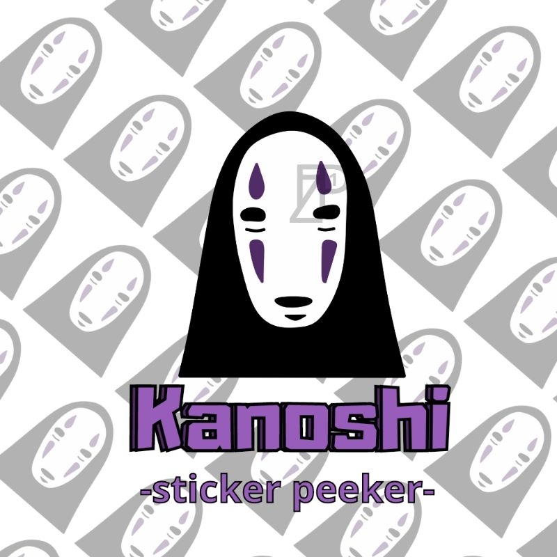 Jual STICKER INTIP ANIME KANOSHI NO FACE SPRITED AWAY (WATERPROOF ...