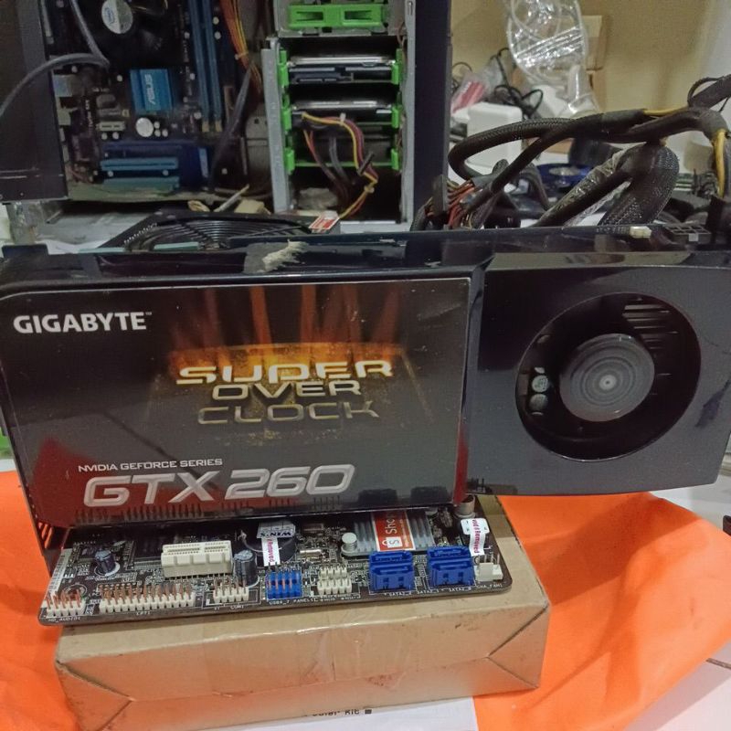 Jual VGA GIGABYTE GTX 260 Nvidia Geforce Series (NoDisplay) | Shopee ...