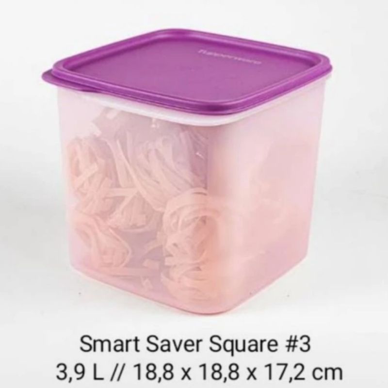 Jual Smart Saver Square 3,9L Tupperware | Shopee Indonesia
