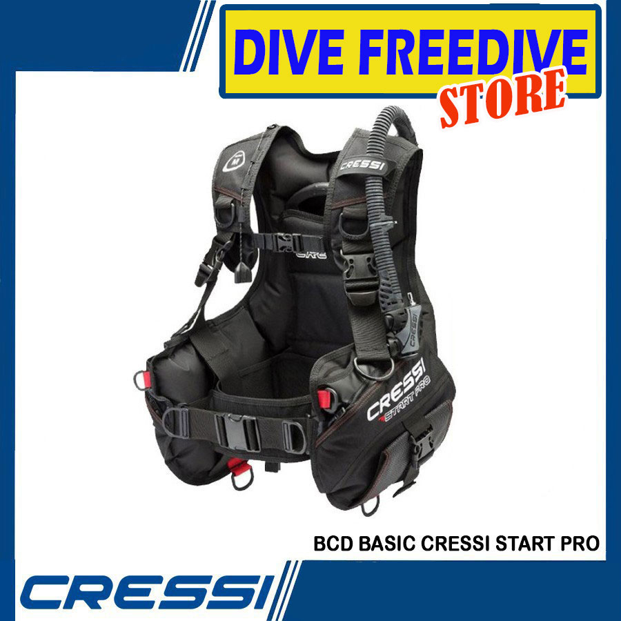 Jual BCD Cressi Start Pro v2.0 BC Jacket Rompi Basic Scuba Diving Selam Dive | Shopee Indonesia