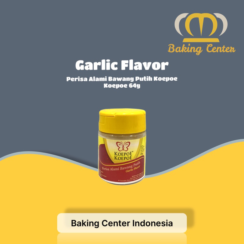 Jual Perisa Alami Bawang Putih Bubuk Koepoe Koepoe 64g | Shopee Indonesia