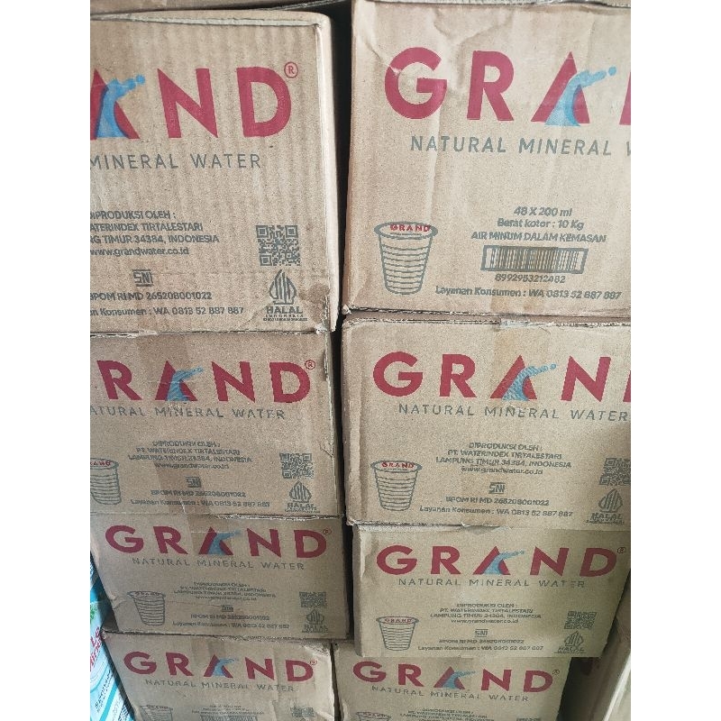 Jual Grand Gelas 1 dus | Shopee Indonesia