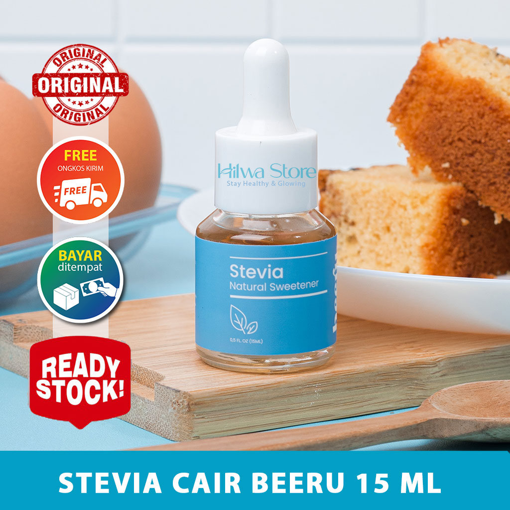 Jual BEERU 15 ML STEVIA NATURAL SWEETENER - PEMANIS ALAMI - PENGGANTI ...