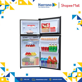 Jual Sharp Kulkas Kecil 2 Pintu Small 2 Door Refrigerator SJ195MNHS | Shopee Indonesia