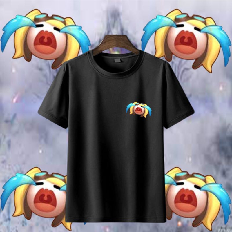 Jual kaos oblong UNISEX STICKER MLBB (Layla cry) | Shopee Indonesia