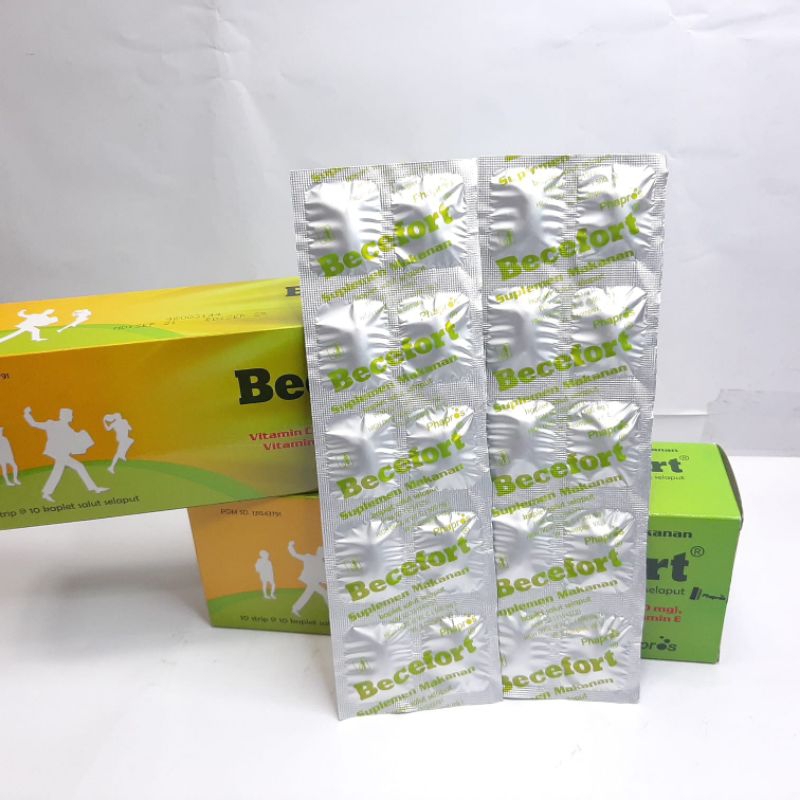 Jual Becefort 10 Tablet (Strip) | Shopee Indonesia