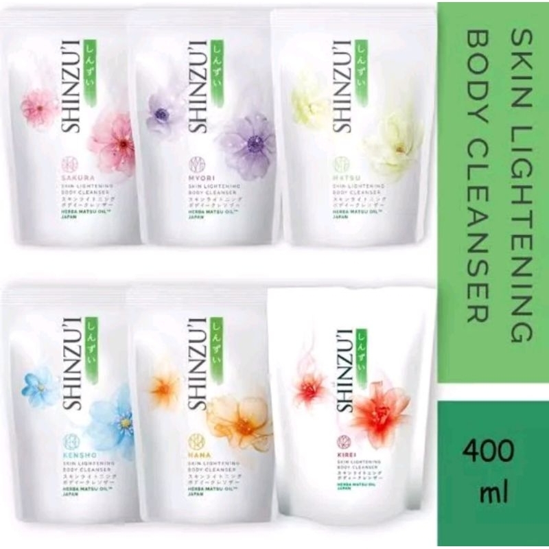 Jual SHINZUI body wash sabun cair refill 400 ml/800 ml | Shopee Indonesia