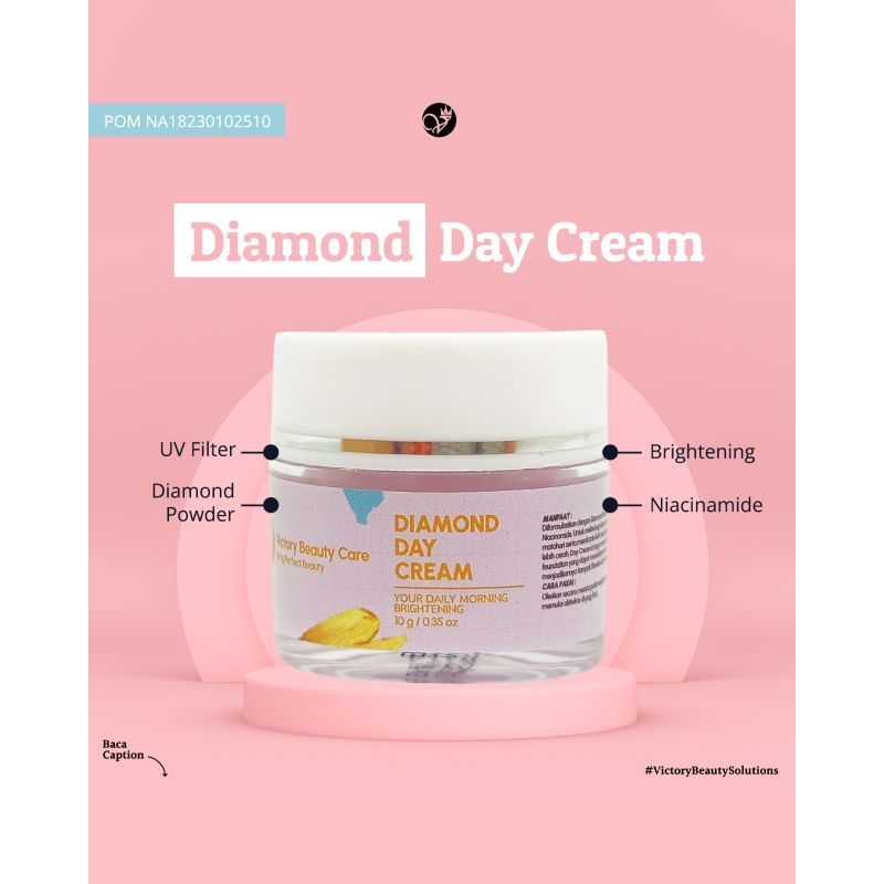 Jual DIAMOND DAY CREAM / BB CREAM / VBC / VICTORY BEAUTY CARE | Shopee ...
