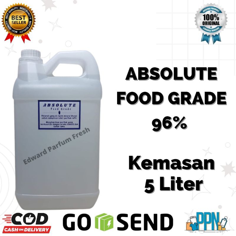 Jual ABSOLUTE FOOD GRADE 96% Kemasan 5 Liter | Shopee Indonesia