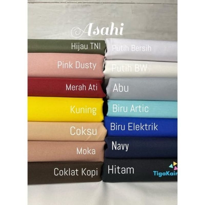 Jual [COD] Kain puring assahi panjang 120cm | Shopee Indonesia
