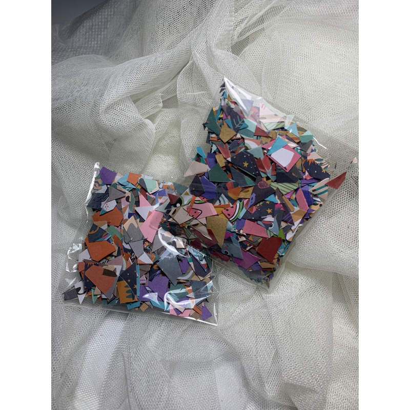 Jual isi confetti || balon pesta ultah || isi confetty || pecahan ...