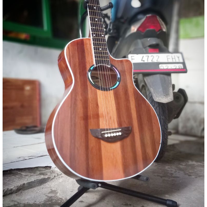 Jual Gitar Akustik Yamaha Fg225 Custom (Bonus Senar 1set & Pik ...