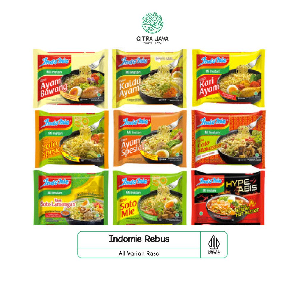 Jual Indomie Rebus All Varian Rasa - Citra Jaya Yogyakarta | Shopee ...