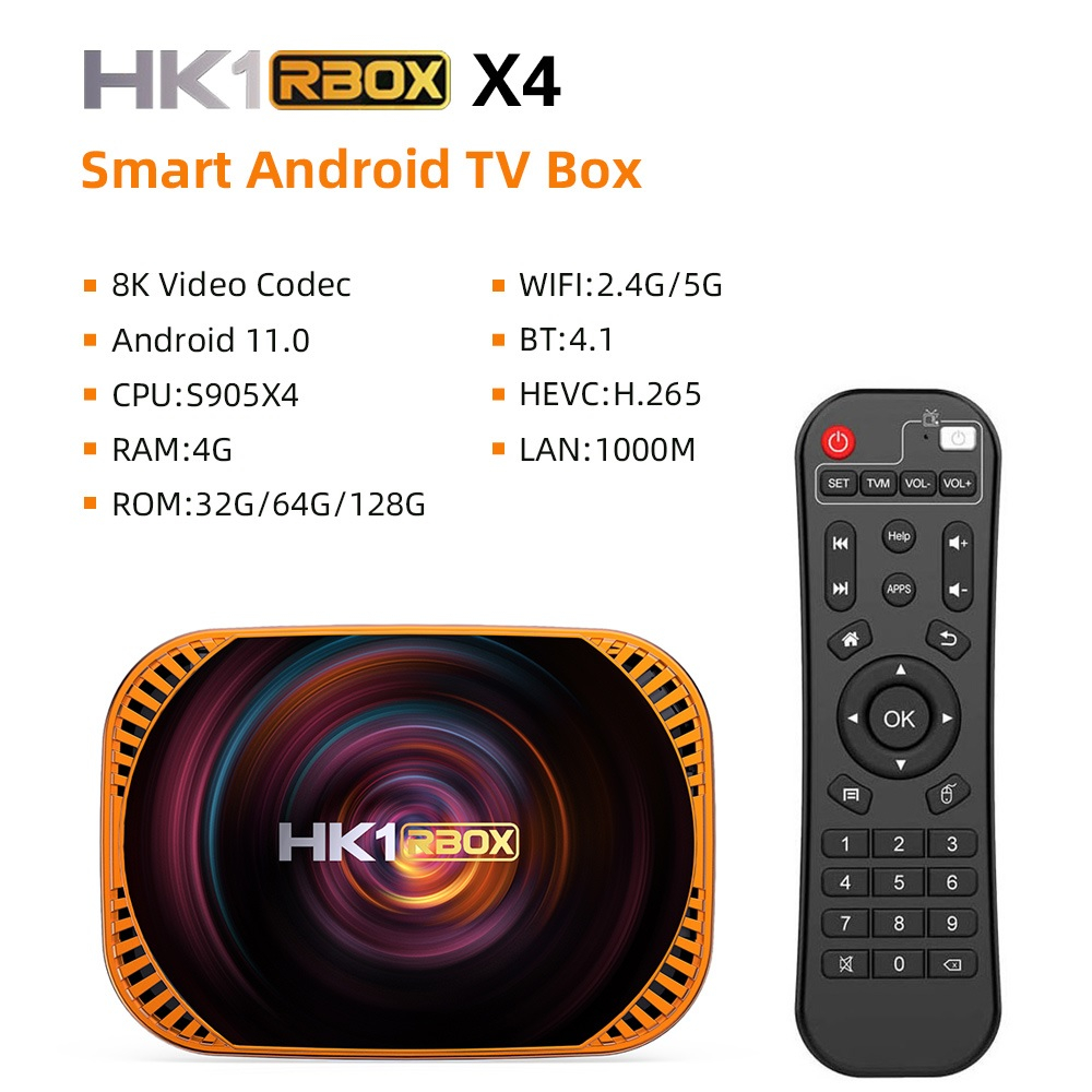 Jual HK1 RBOX X4 - Android 11 Smart Android TV Box 8K - TV BOX TERBARU DARI HK1 | Shopee Indonesia