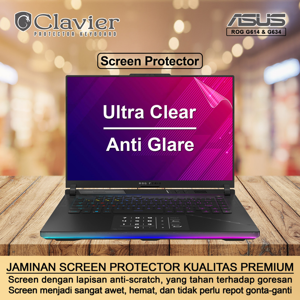 Jual Cover Keyboard Screen Protector Garskin Laptop Anti Gores Asus ROG ...