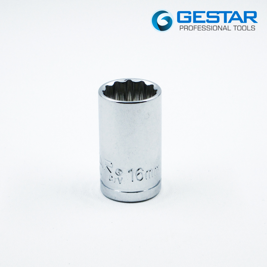Jual GESTAR-Mata Kunci Shock 1/2" Dr Standard-12 Pt Sockets Metric 16 ...