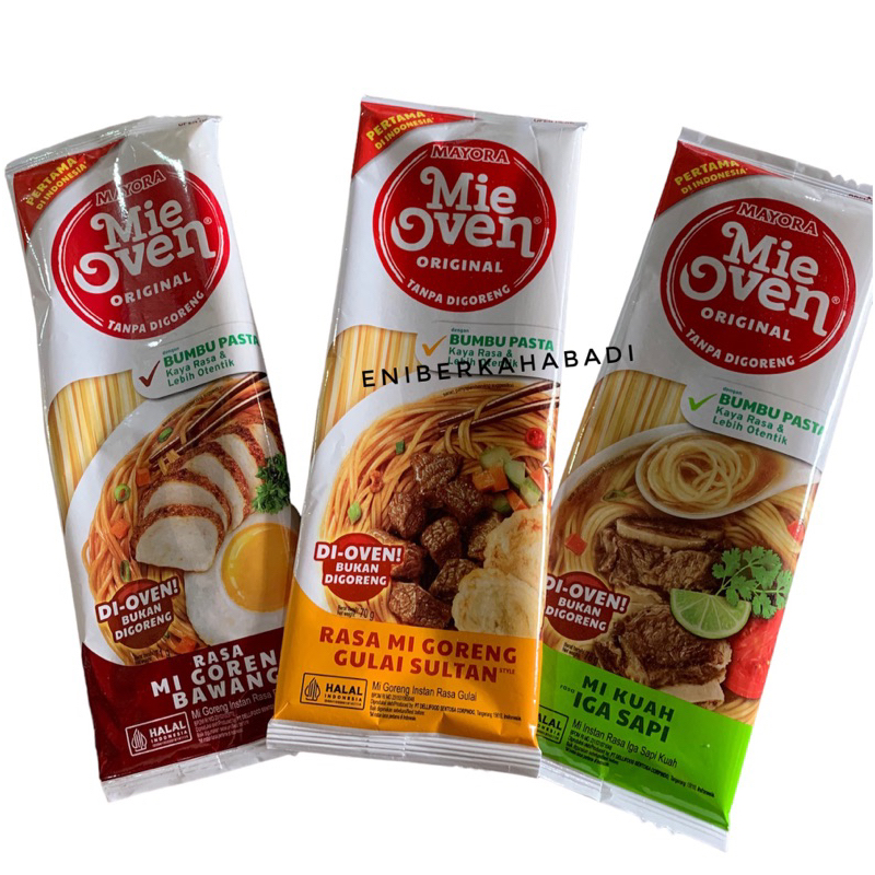 Jual Mie Oven Mayora 78 gram ( Exp date September 2024) sup iga/mi ...