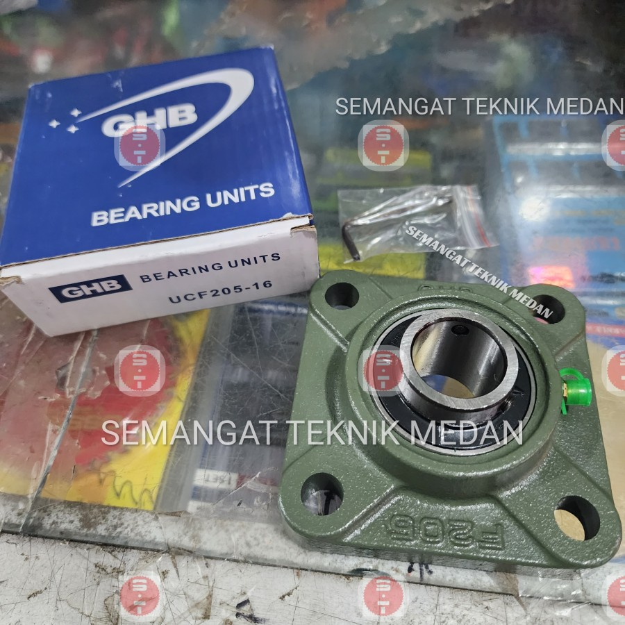 Jual PILLOW BLOCK LAHAR BEARING DUDUK as 25,4mm 1" UCF205-16 UCF 205-16 GHB | Shopee Indonesia