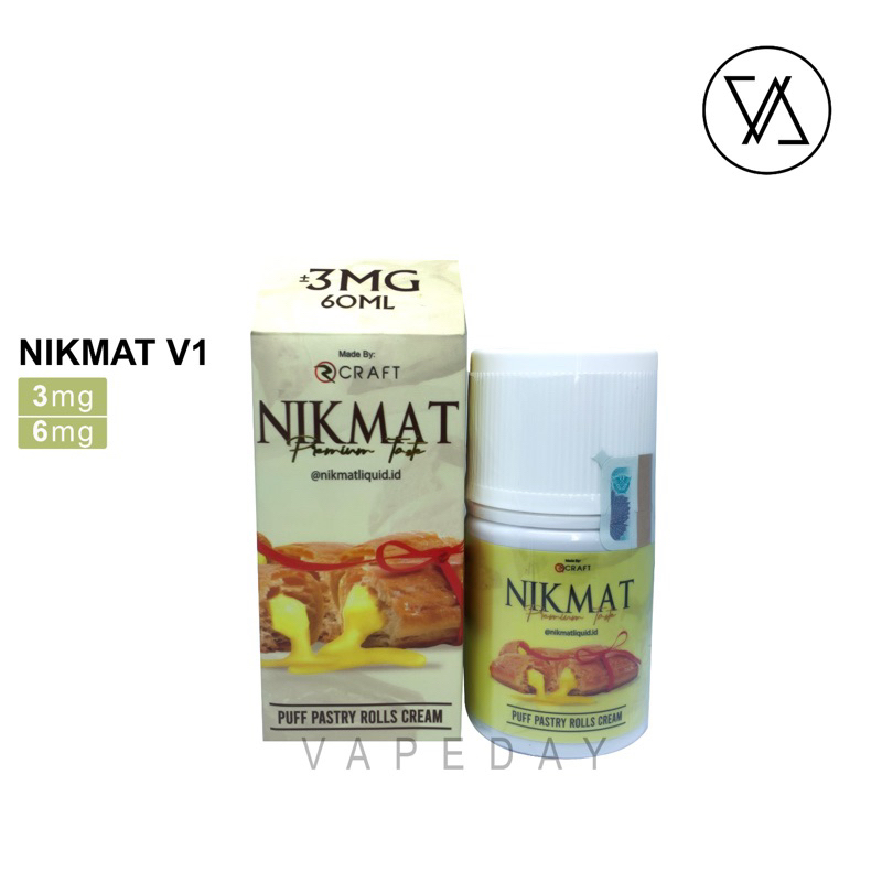 Jual NIKMAT V1 Puff Pastry Rolls Cream 60ml by RCRAFT | Shopee Indonesia