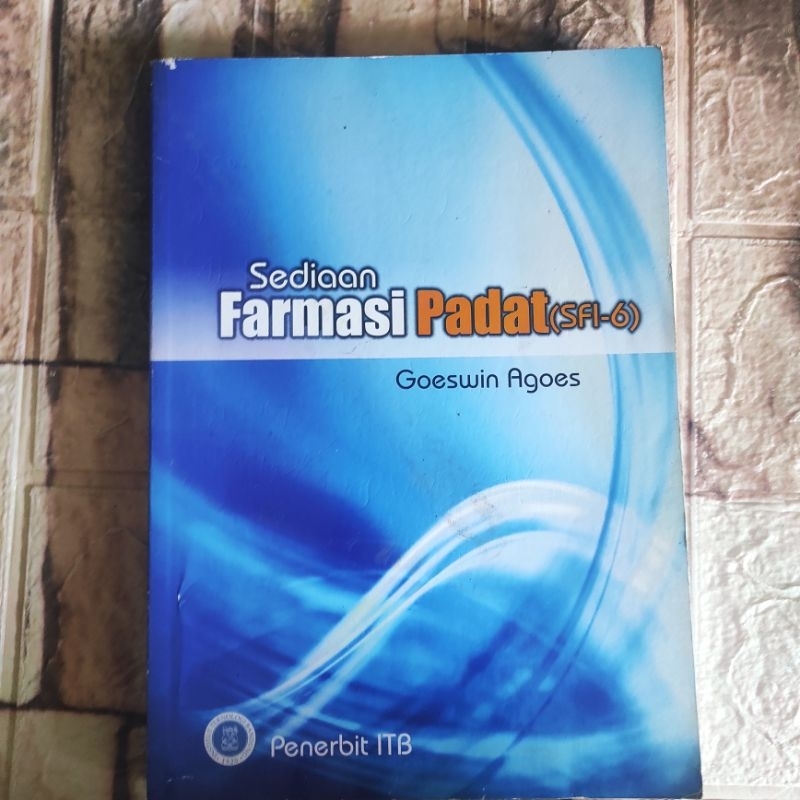 Jual (ori) buku sediaan farmasi padat (sfi-6) goeswin agoes | Shopee Indonesia