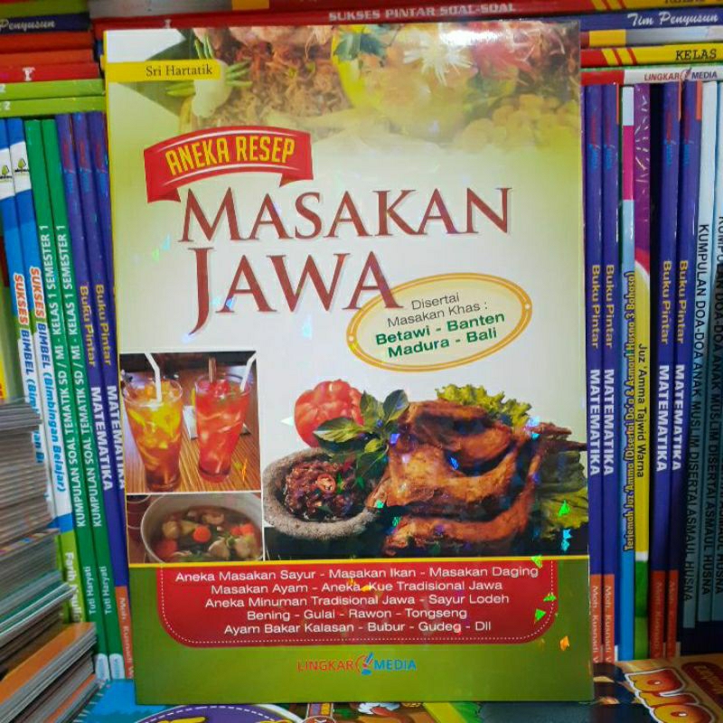 Jual Buku Aneka Resep Masakan Jawa Dan Aneka Resep Kue Basah Dan Kue ... Jual Buku Aneka Resep Masakan Jawa Dan Aneka Resep Kue Basah Dan Kue ...
