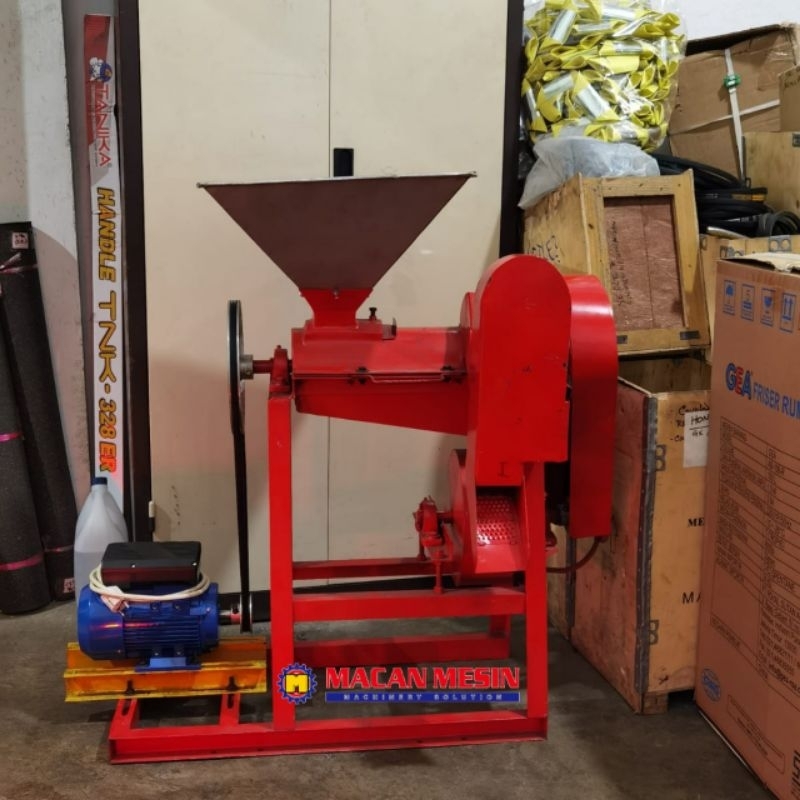 Jual MESIN PENGUPAS KULIT ARI KOPI HULLER KOPI COMPLETE DINAMO 1 HP ...