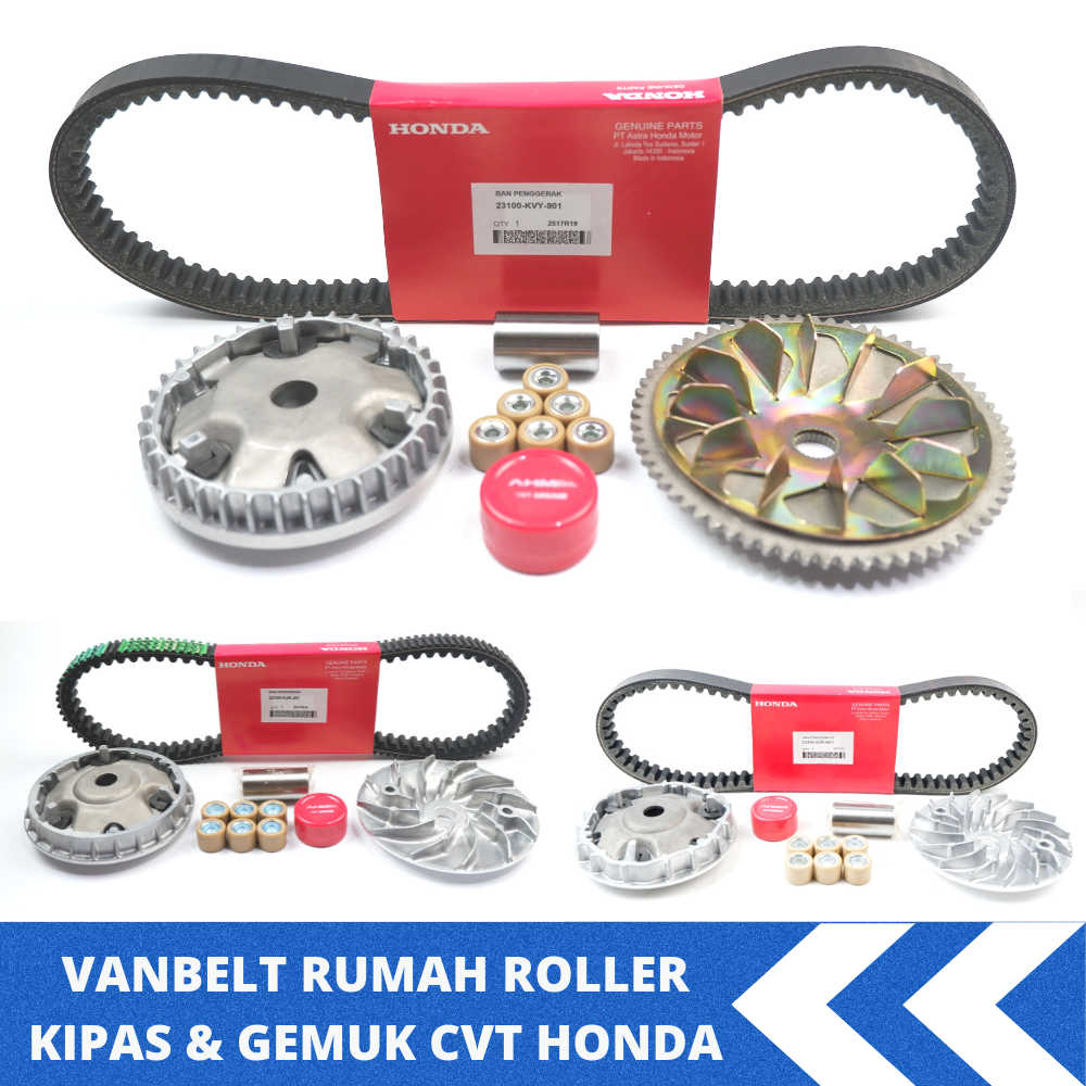 Jual PAKET KIRIAN VANBELT HONDA MATIC ALL VARIASI MOTOR VARIO 150 ...