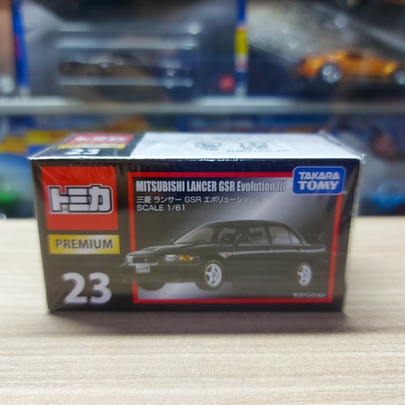 Jual Tomica Premium 23 Mitsubishi Lancer GSR Evolution III | Shopee Indonesia