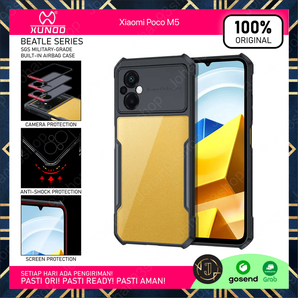 Jual Case Xiaomi Poco M5 XUNDD Beatle Anti-Shock Bumper Casing | Shopee ...