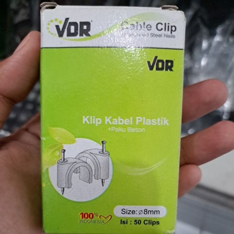 Jual Kabel Klip isi 50 pcs 8mm | Shopee Indonesia