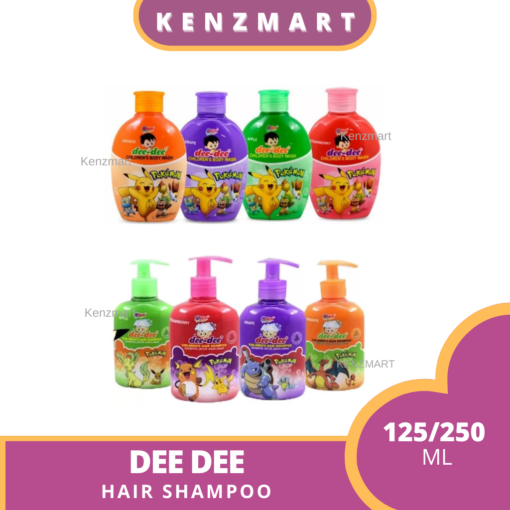 Jual DEE DEE - HAIR SHAMPOO ANAK ANAK 125 ML BOTOL DAN 250 ML BOTOL ...