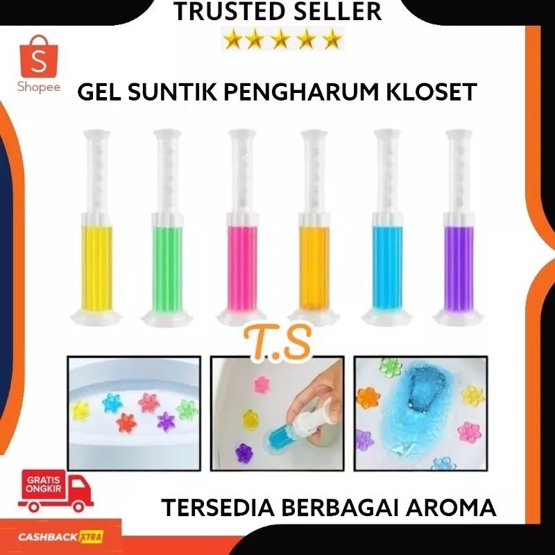 Jual SABUN GEL SUNTIK TEMPEL PEMBERSIH CLOSET TOILET PENGHARUM ANTI ...
