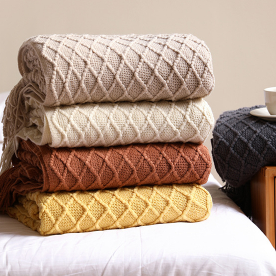 Jual Vol 2 Aesthetic Nordic Blanket Throw / Selimut Throw Estetik ...