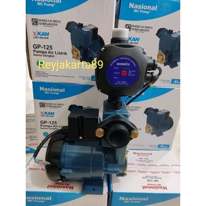 Jual pompa Booster air toren pendorong air toren Otomatis Shimizu Booster Pump Promo | Shopee ...