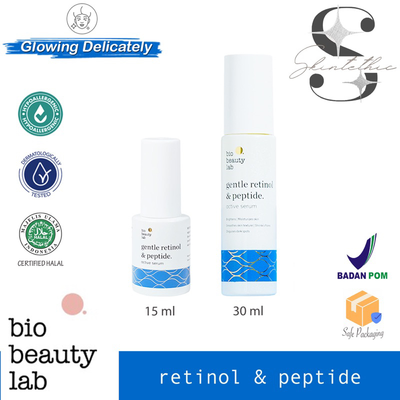 Jual Bio Beauty Lab Gentle Retinol & Peptide Active Serum | Shopee ...