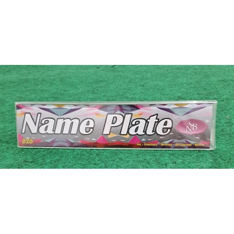 Jual Name Plate Acrylic 2mm (Sign Nama/Tempat Id) ukuran 5x20cm ...