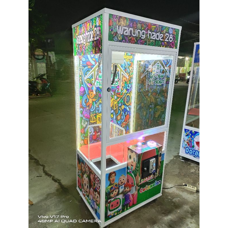 Jual mesin capit boneka baru murah (bisa castume gambar) | Shopee Indonesia