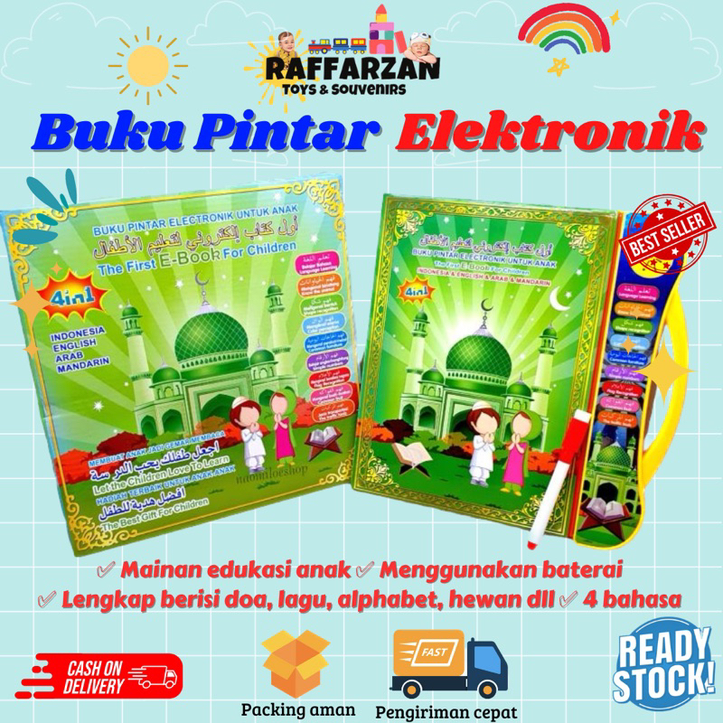 Jual Mainan Anak Edukatif E-Book Buku Doa Buku Lagu Nyanyian Islam Buku ...
