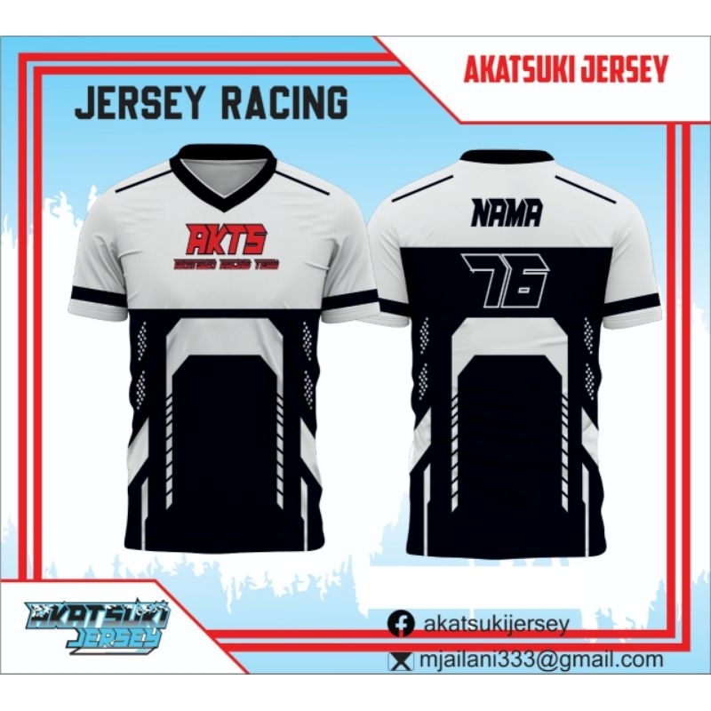 Jual JERSEY RACING CUSTOM FULL PRINTING FREE DESIGN | Shopee Indonesia