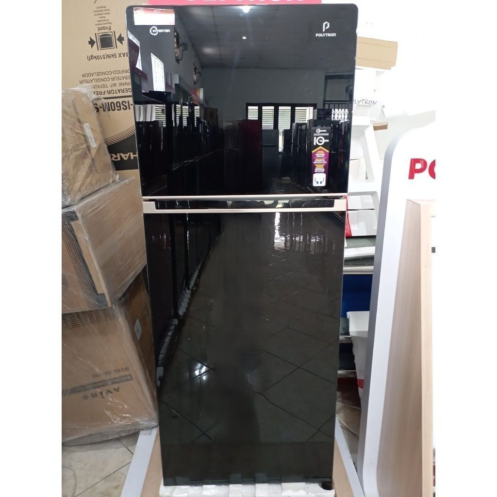 Jual Kulkas Polytron 2 Pintu Belleza Jumbo Inverter 240 liter PRW 25 VX ...