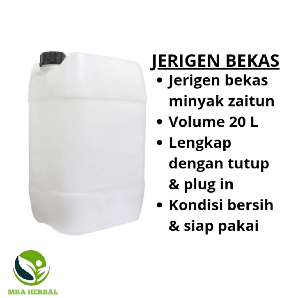 Jual Jerigen Bekas 20 Liter | Lengkap Dengan Tutup & Plug In | Jerigen ...