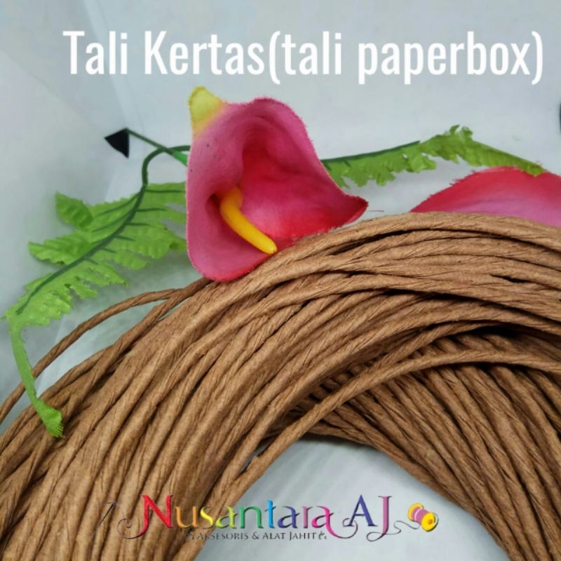 Jual Tali kertas / Tali paperbag per meter | Shopee Indonesia