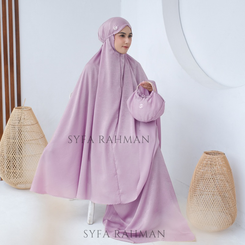 Jual Syfa Rahman - Zalina Prayer Set | Mukena Silk Premium | Shopee ...