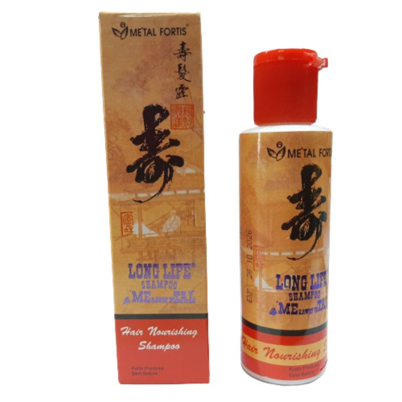 Jual Shampo Metal Fortis 100ml Long Life Shampoo Penumbuh Rambut ...