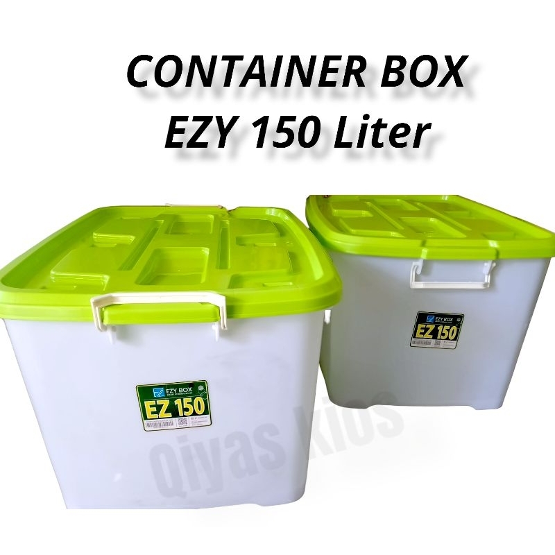 Jual PROMO CUCI GUDANG CONTAINER BOX EZY 150 LITER TEMPAT PENYIMPANAN ...