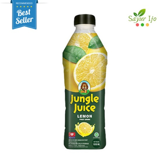Jual Jungle Juice LEMON 1 Liter / Botol Fresh Jus Drink Sari Buah Lime ...